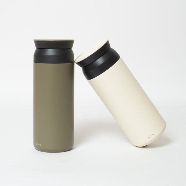 Kinto Insulated Travel Tumbler, White - Egg Press