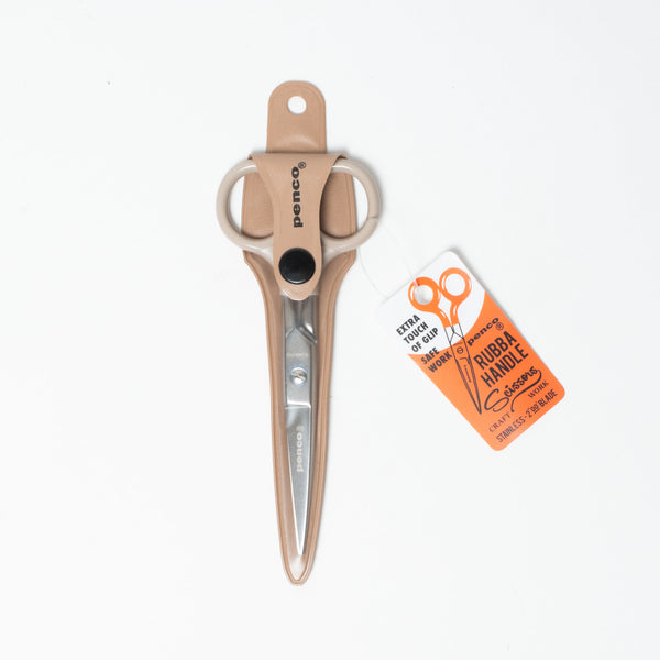 Small Stainless Steel Scissors, Ivory - Egg Press