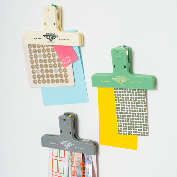 Plastic Utility Clip, Grey - Egg Press