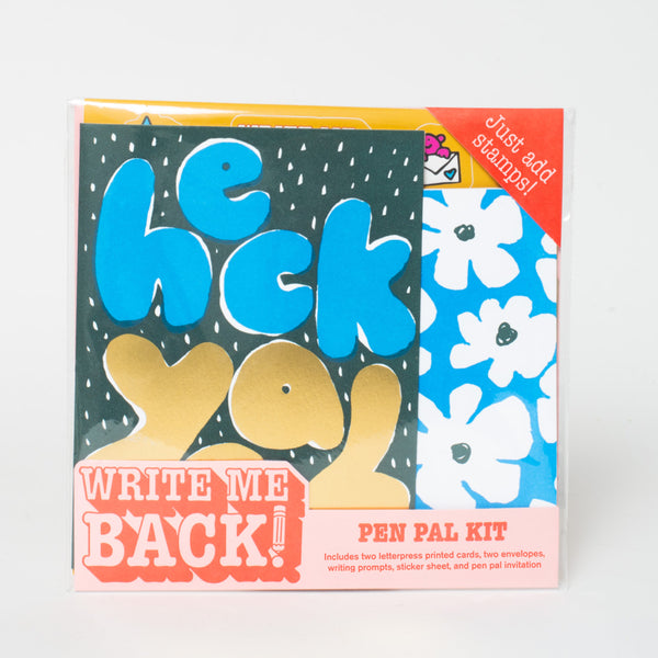 Write Me Back! Pen Pal Kits - Egg Press