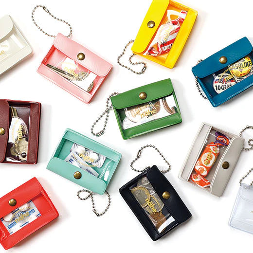 Mini Keychain Storage Case, Red - Egg Press